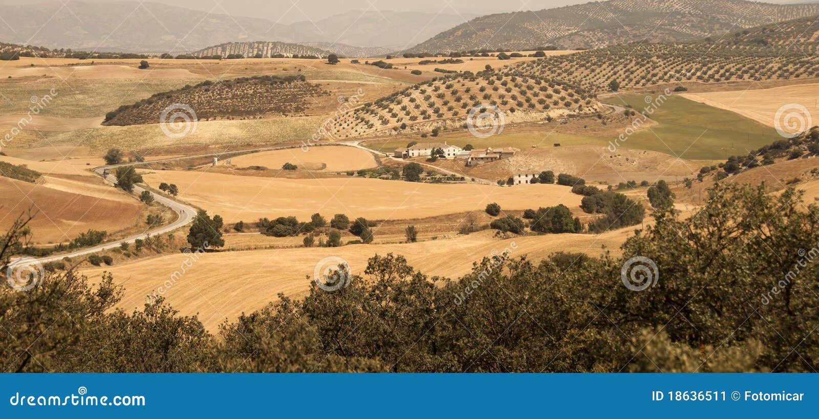 Spanish Farmhouse stock image. Image of farmhouse, spanish - 18636511