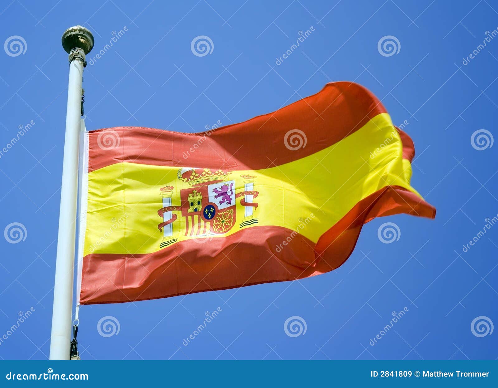 Spanish Flag stock image. Image of kingdom, flag, national - 2841809