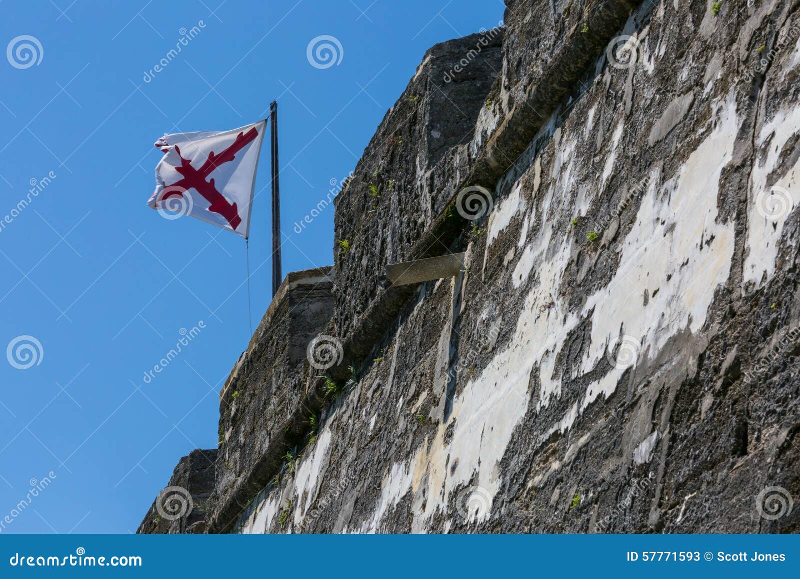 Spanish Flag stock image. Image of spain, historic, augustine - 57771593