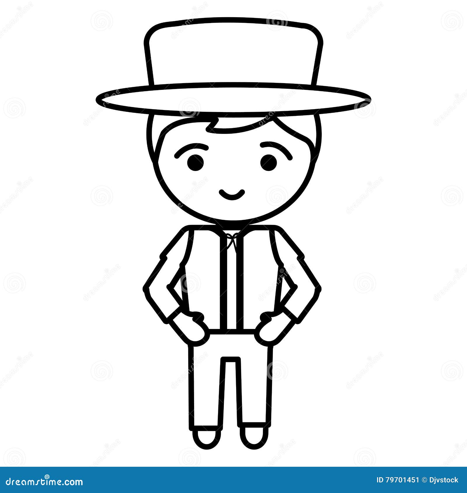 Spanish Flamenco Man Avatar Stock Vector - Illustration of dance ...