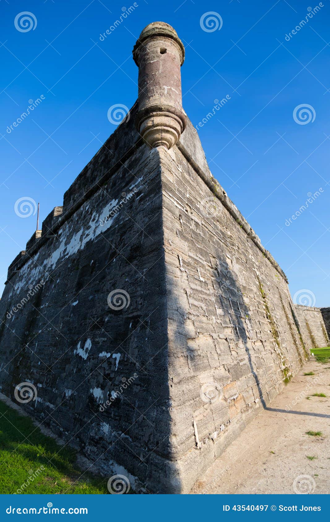 Spanish Fort #3 stock image. Image of saint, florida - 43540497