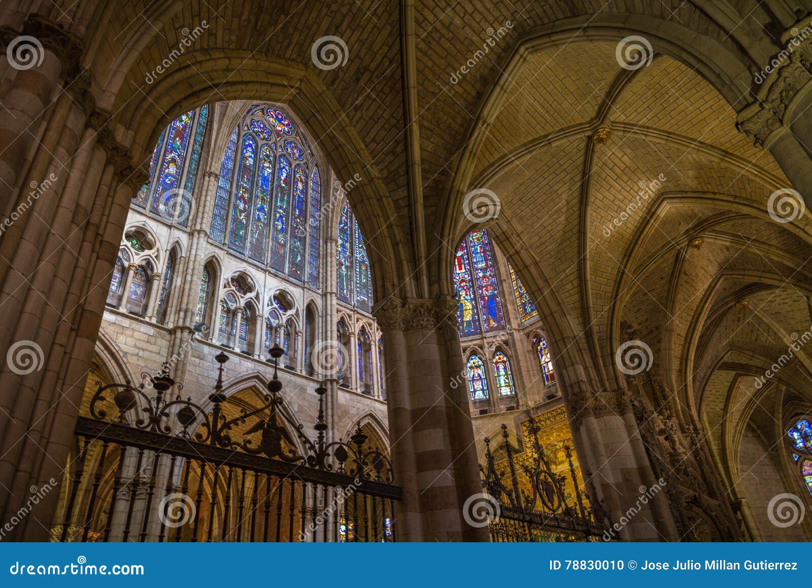 Spanish Gothic stock photo. Image of cathedral, sacred - 78830010