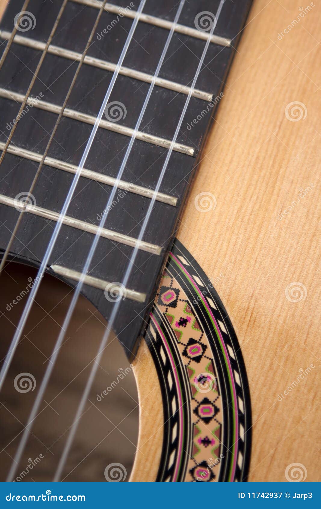 Spanish guitar stock image. Image of blues, playing, strings - 11742937