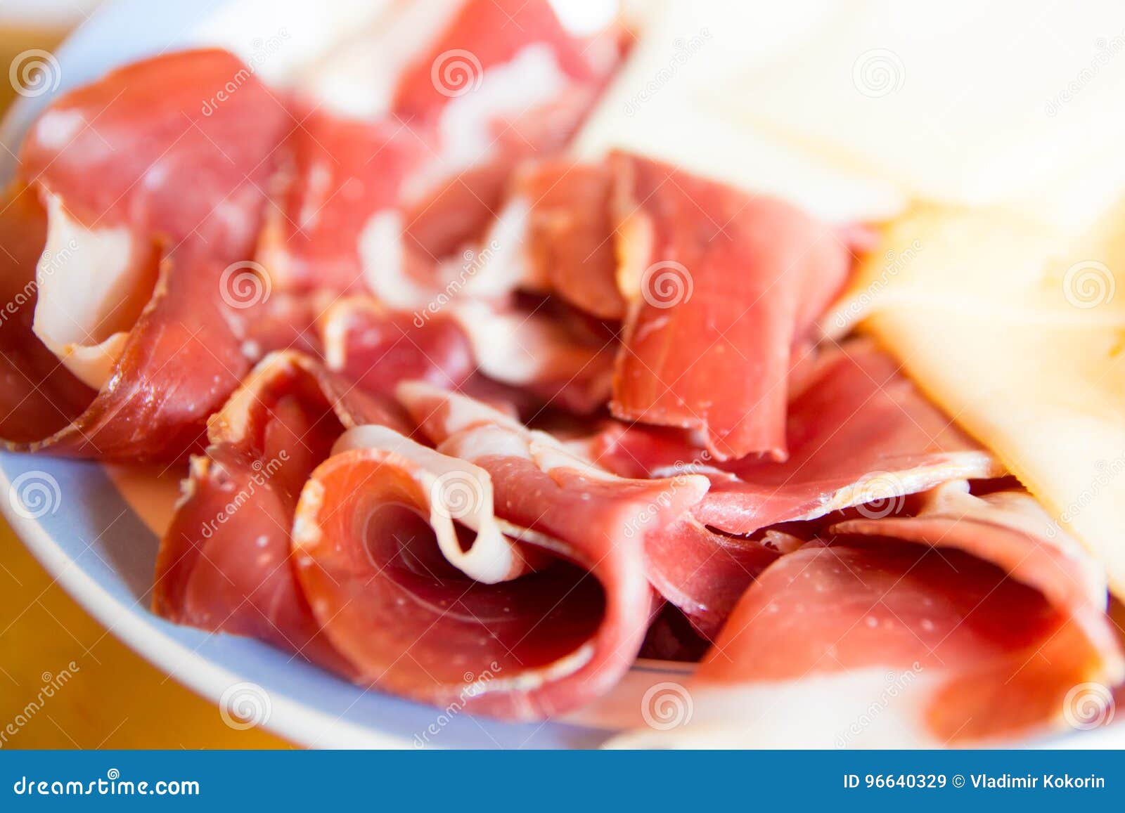 Spanish ham stock image. Image of meal, nutrition, pork - 96640329