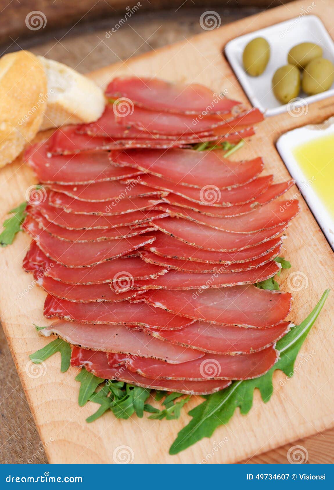 Spanish ham hamon stock image. Image of lunch, negra - 49734607