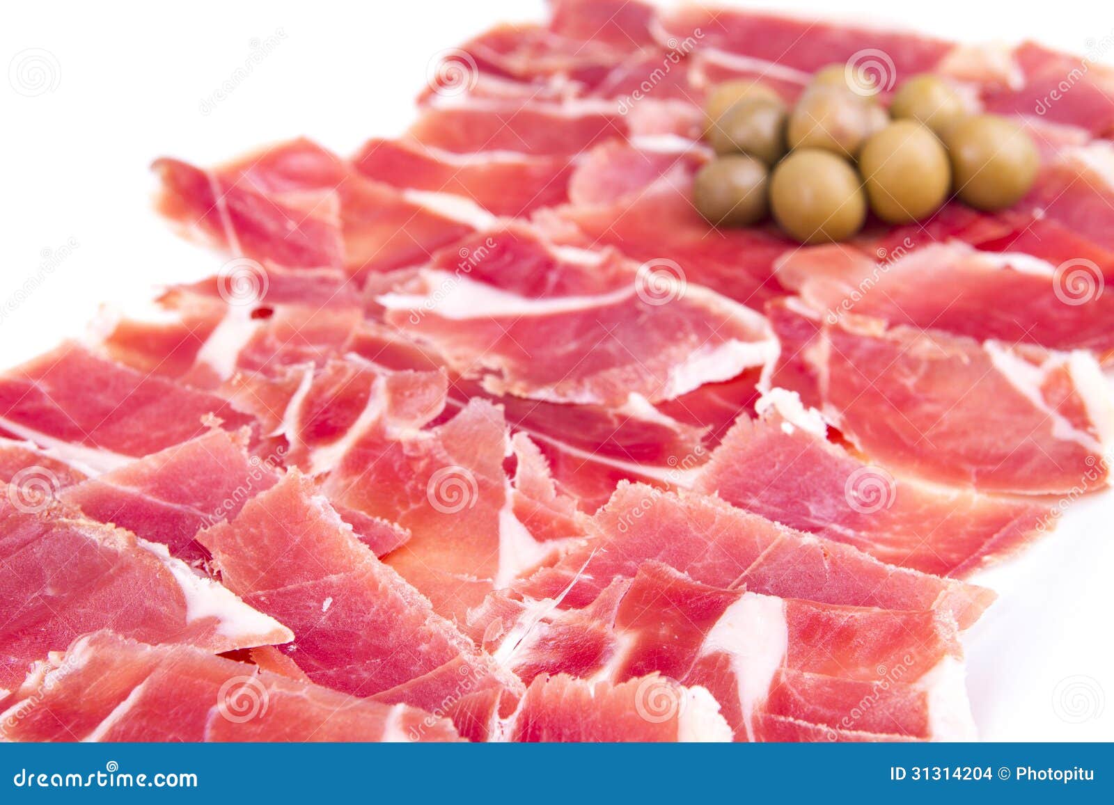 Spanish ham stock photo. Image of jabugo, culture, color - 31314204