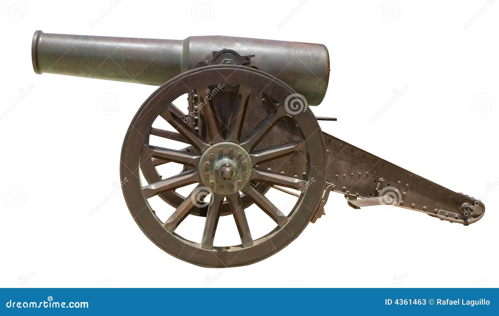 Howitzer Gun From WW2 Royalty-Free Stock Photography | CartoonDealer ...