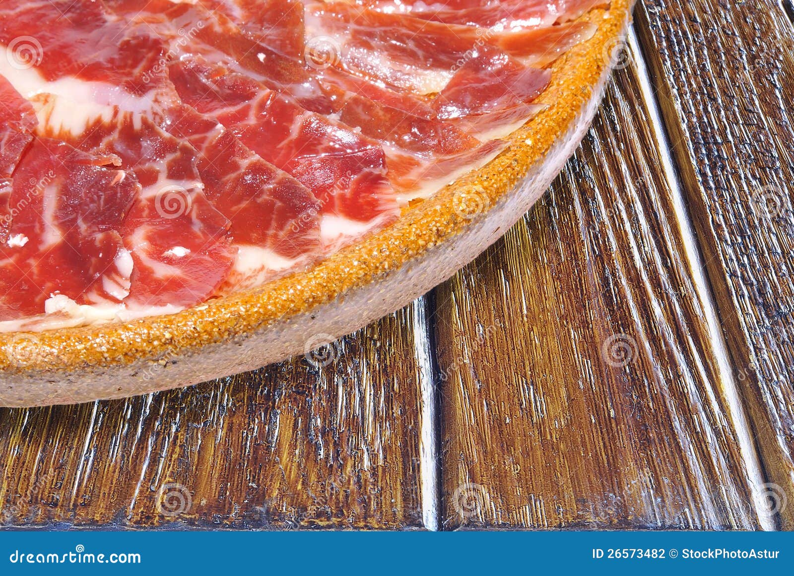 Spanish iberian ham. stock photo. Image of ingredient - 26573482