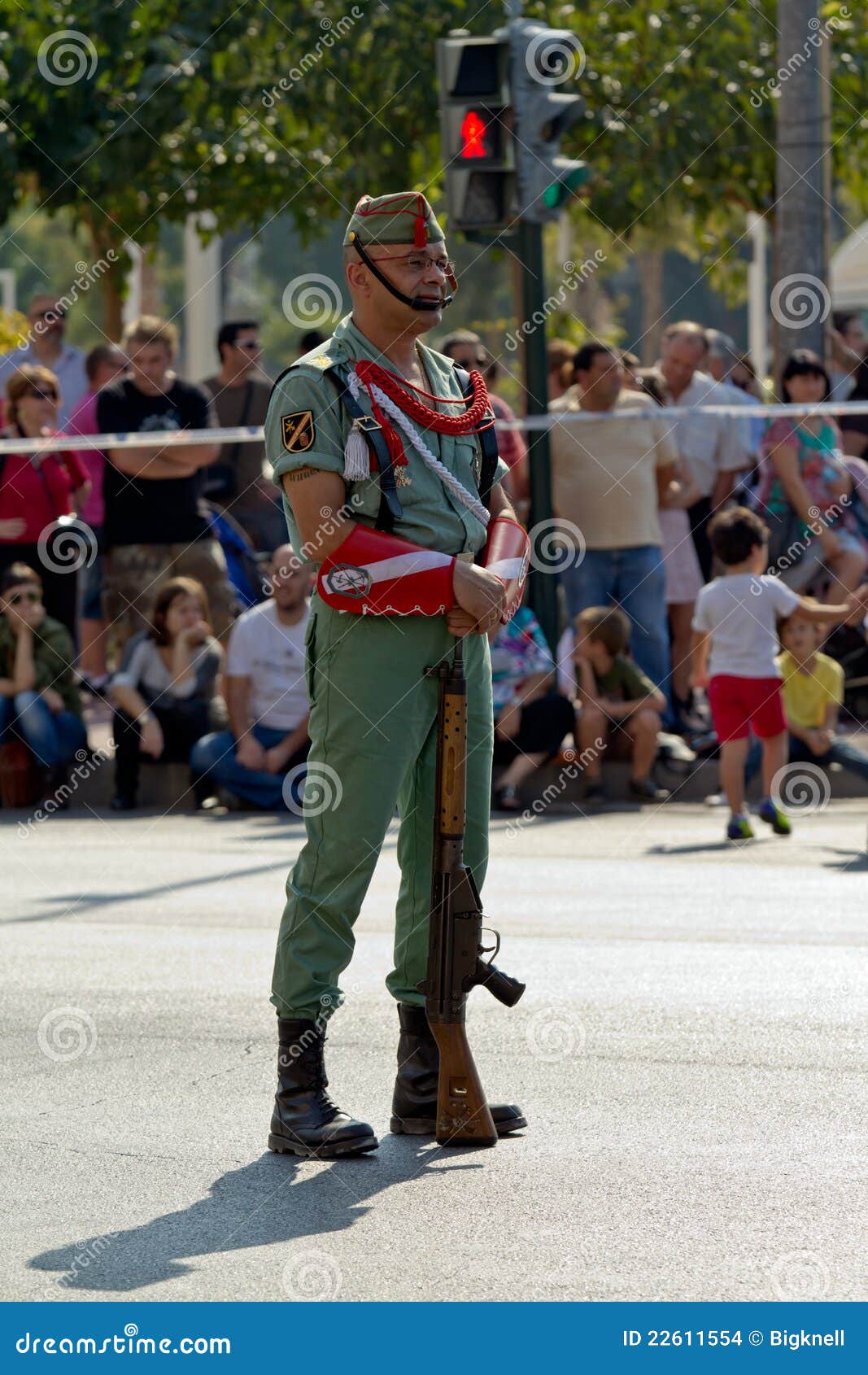 Spanish legionnaire editorial stock image. Image of military - 22611554