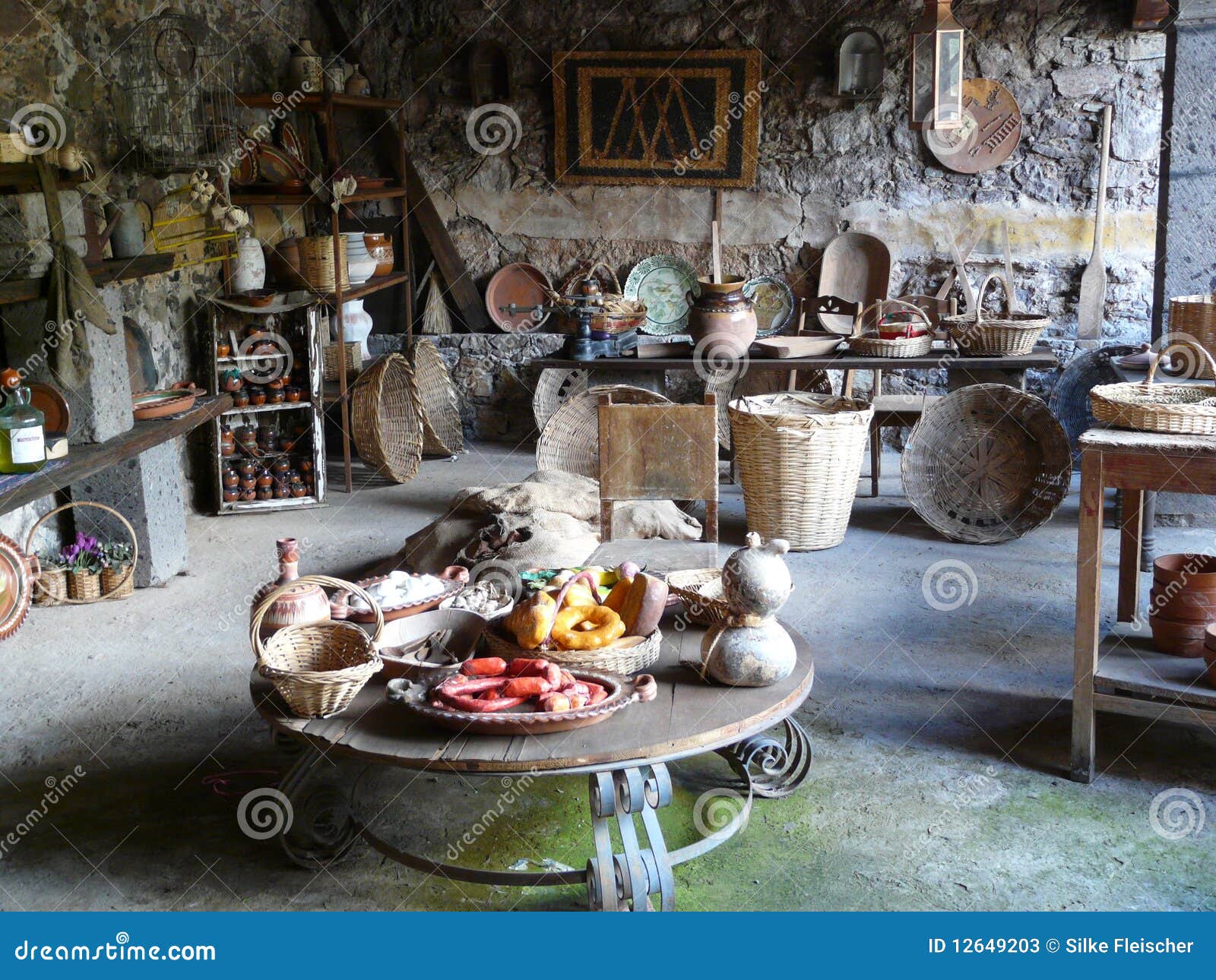 Spanish Living at Valencia Mine Stock Image - Image of valencia ...