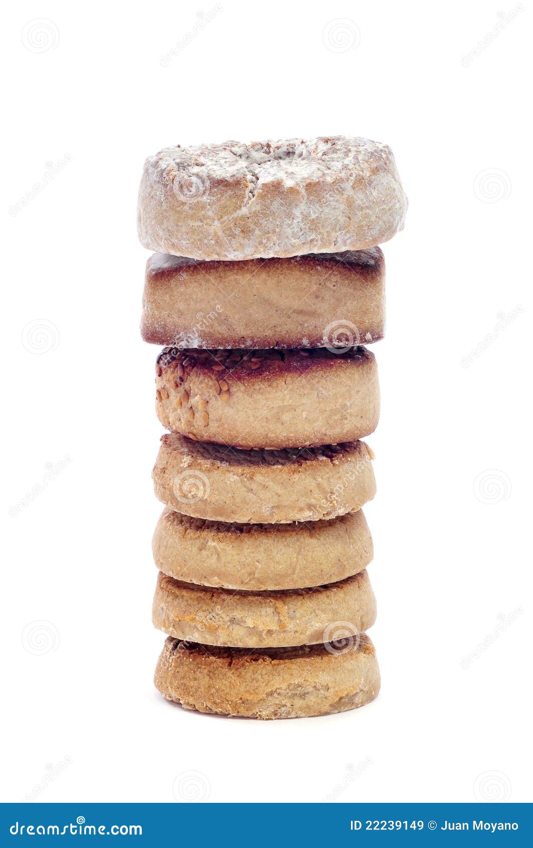 Spanish Mantecados and Polvorones Stock Image - Image of bakery, spain ...
