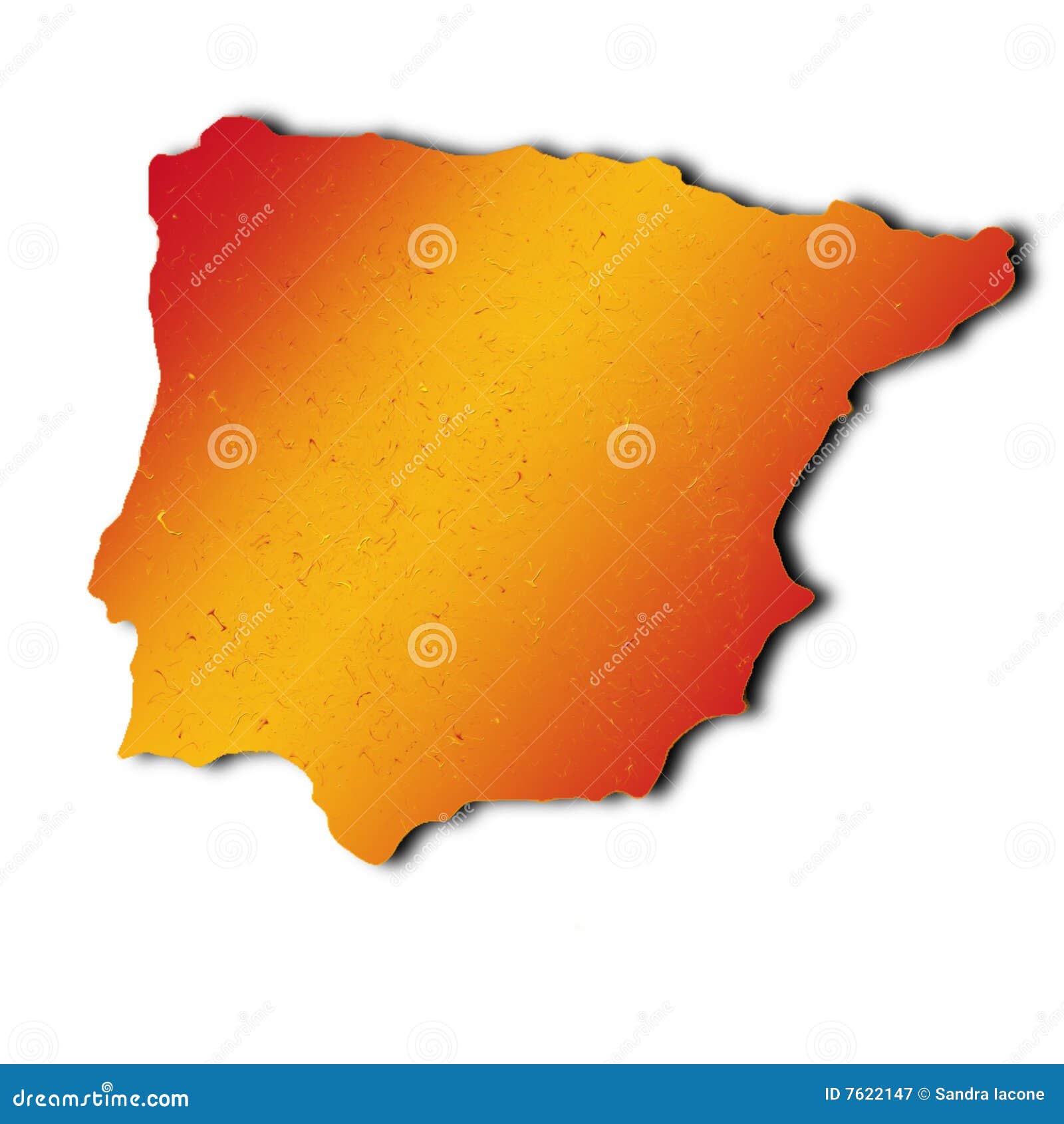 Spanish map stock image. Image of elegant, nuanced, decoration - 7622147