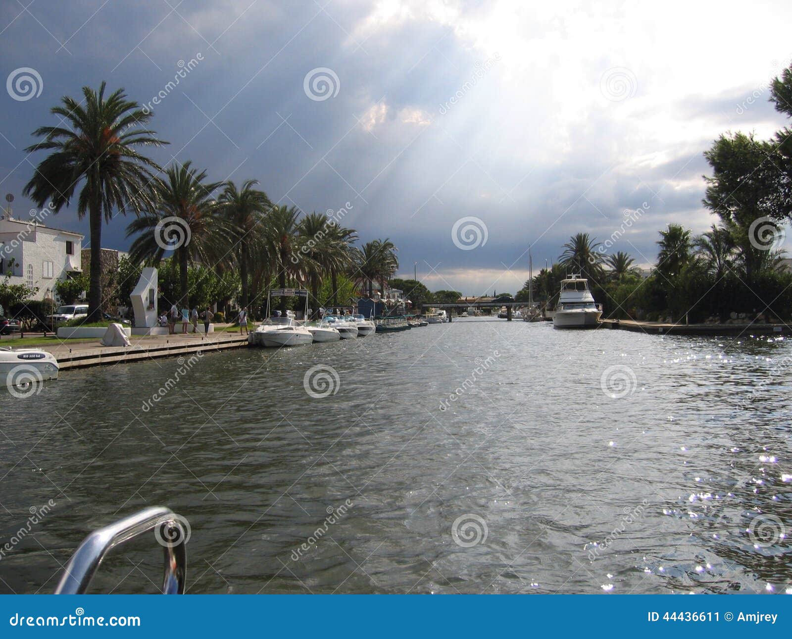 Spanish marina editorial photo. Image of ampuria, leisure - 44436611