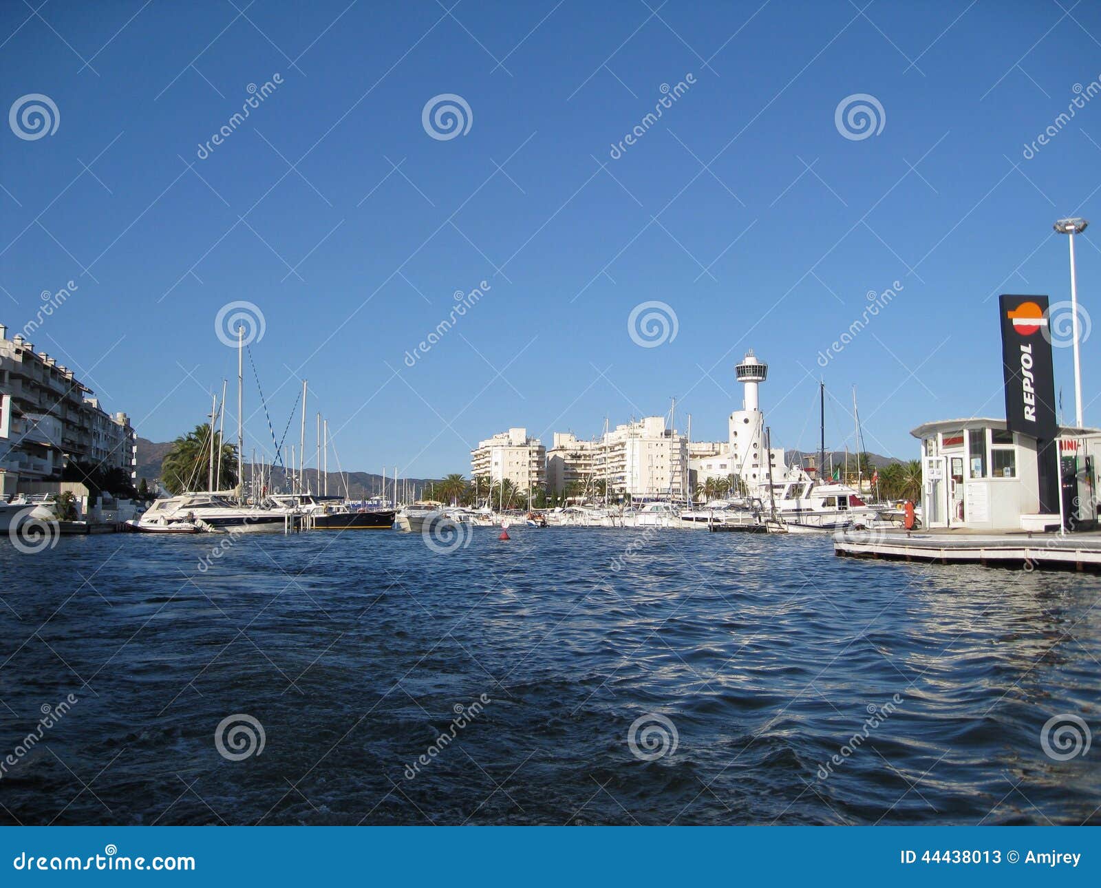 Spanish marina editorial stock photo. Image of marina - 44438013