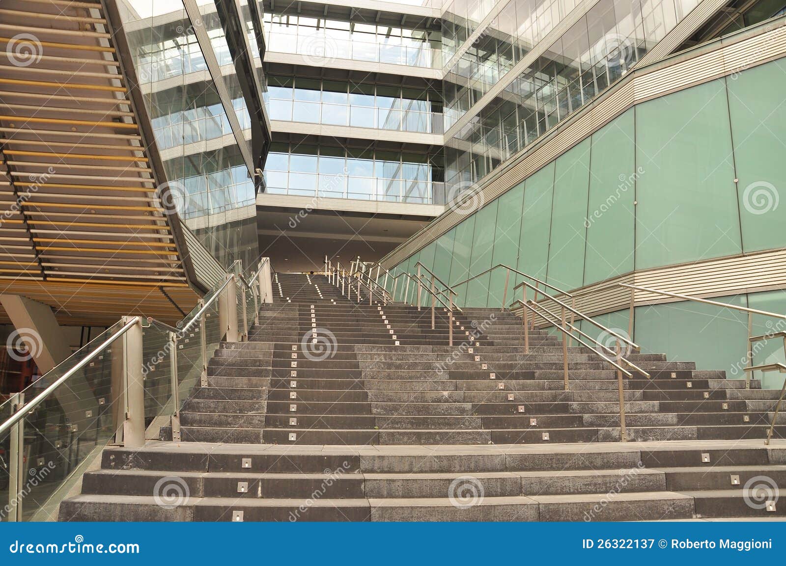 Spanish Modern Architecture in Bilbao Stock Image - Image of spanish ...