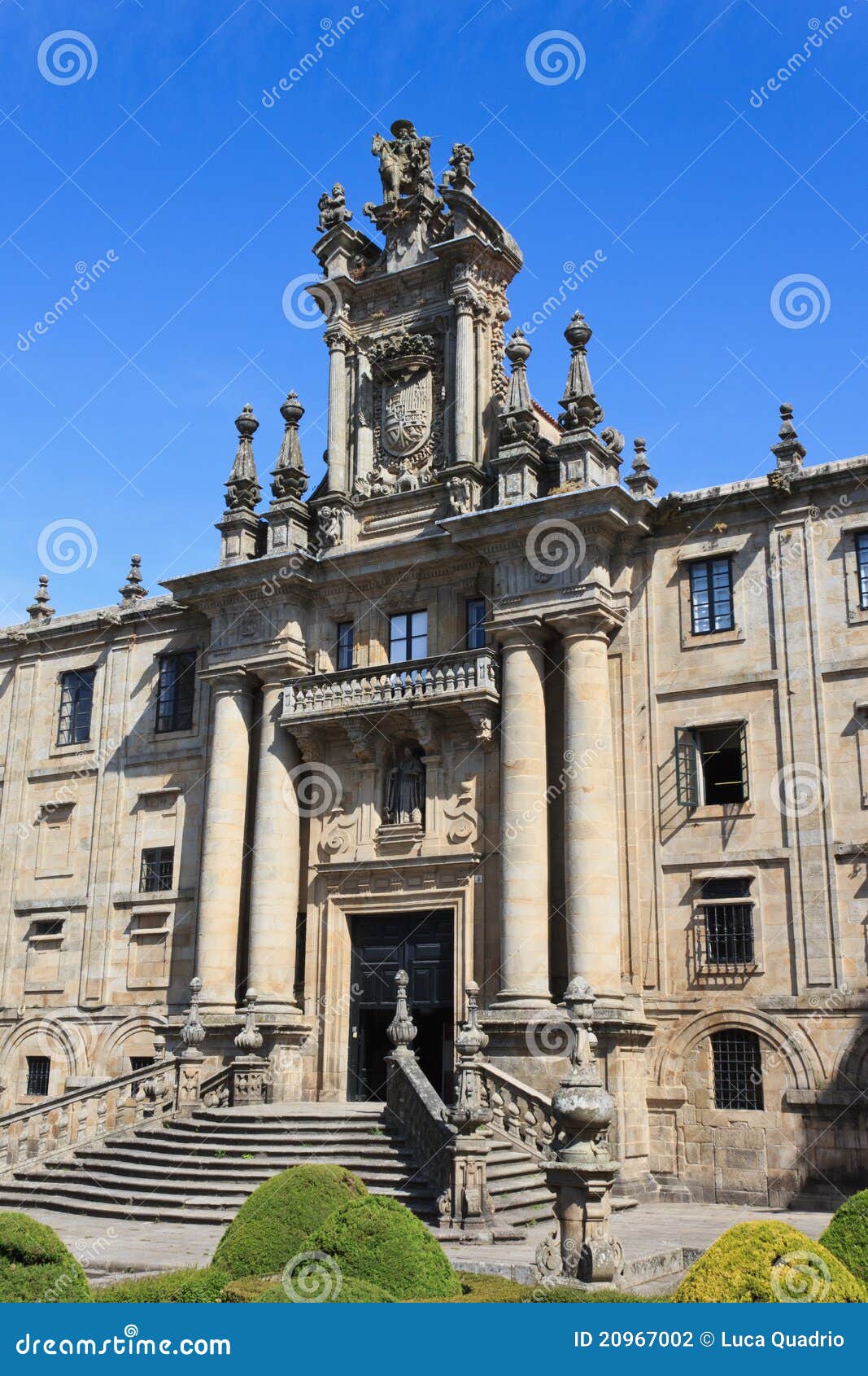 Spanish Monastery stock photo. Image of ocean, galicia - 20967002