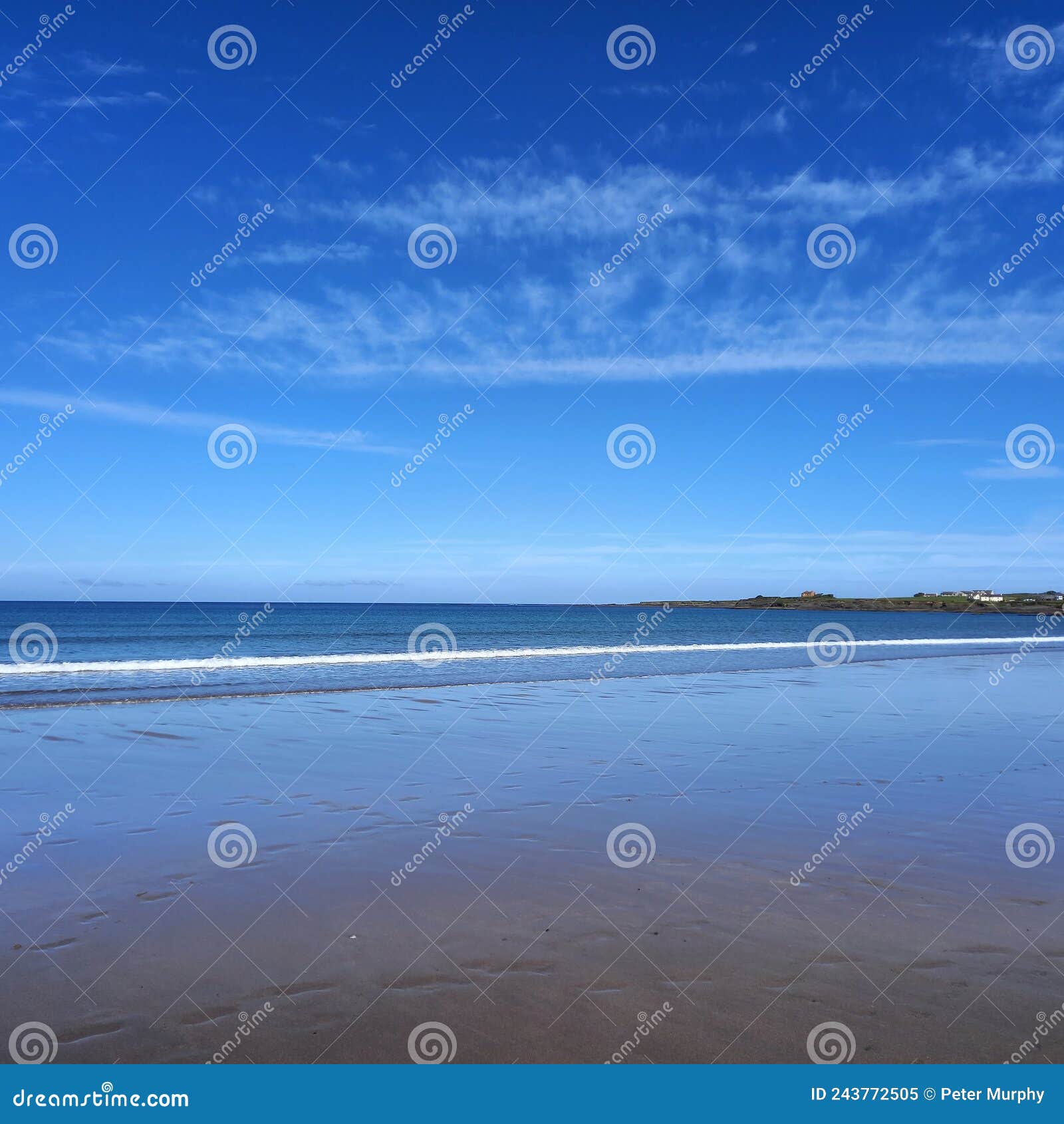 Spanish Point Beach Clare stock image. Image of ocean - 243772505