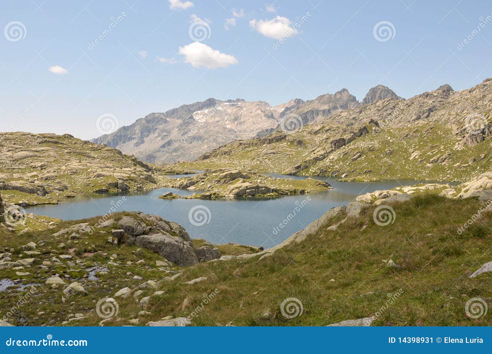 Spanish Pyrenees stock image. Image of hiking, high, green - 14398931