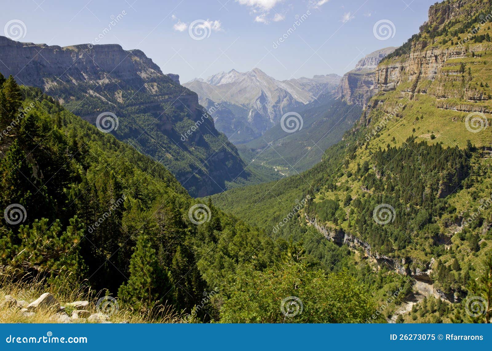 Spanish Pyrenees stock image. Image of beautiful, outdoor - 26273075