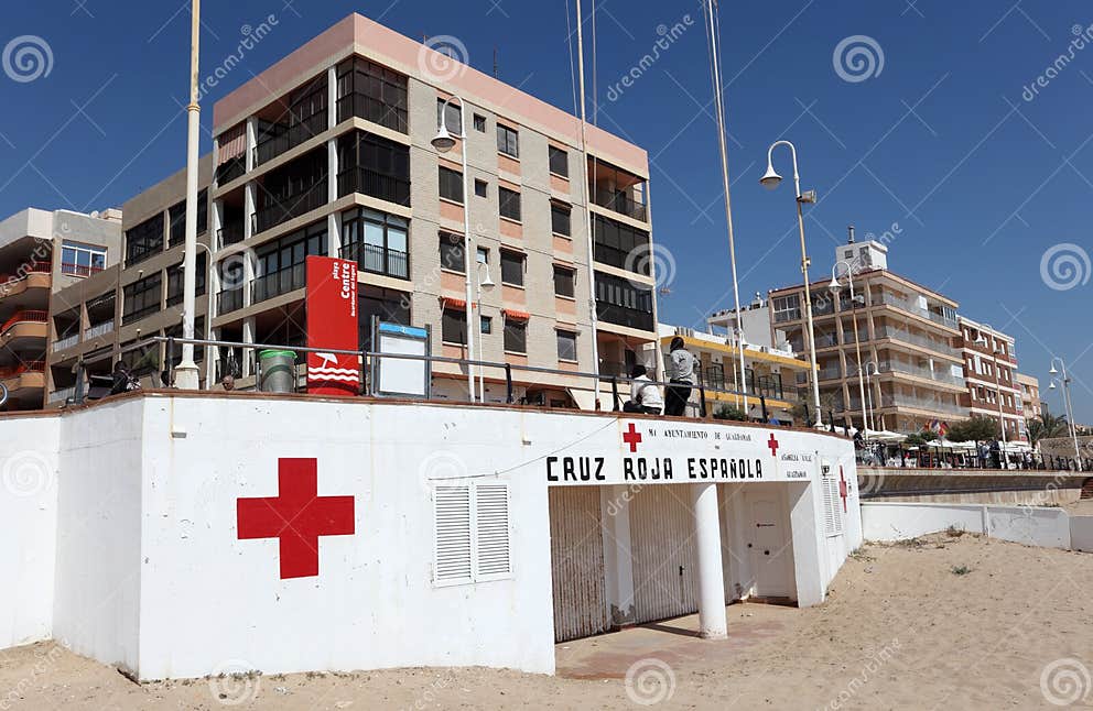 Spanish Red Cross editorial stock photo. Image of segura - 24750908