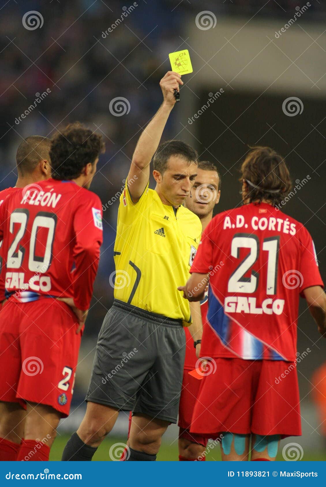 Spanish Referee Fernandez Borbalan Editorial Photo - Image of defender ...