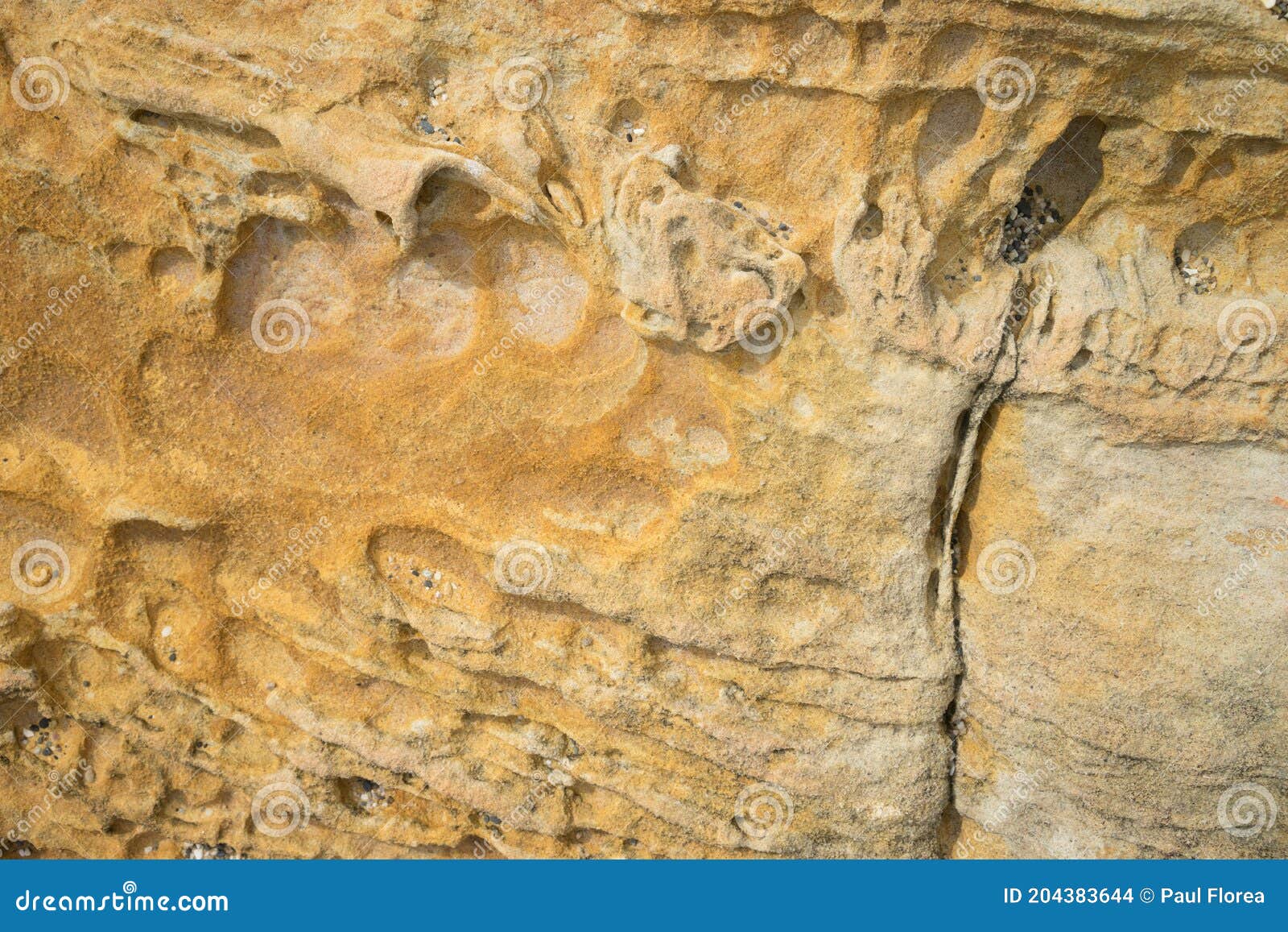 Spanish sand formation stock photo. Image of rock, spanish - 204383644