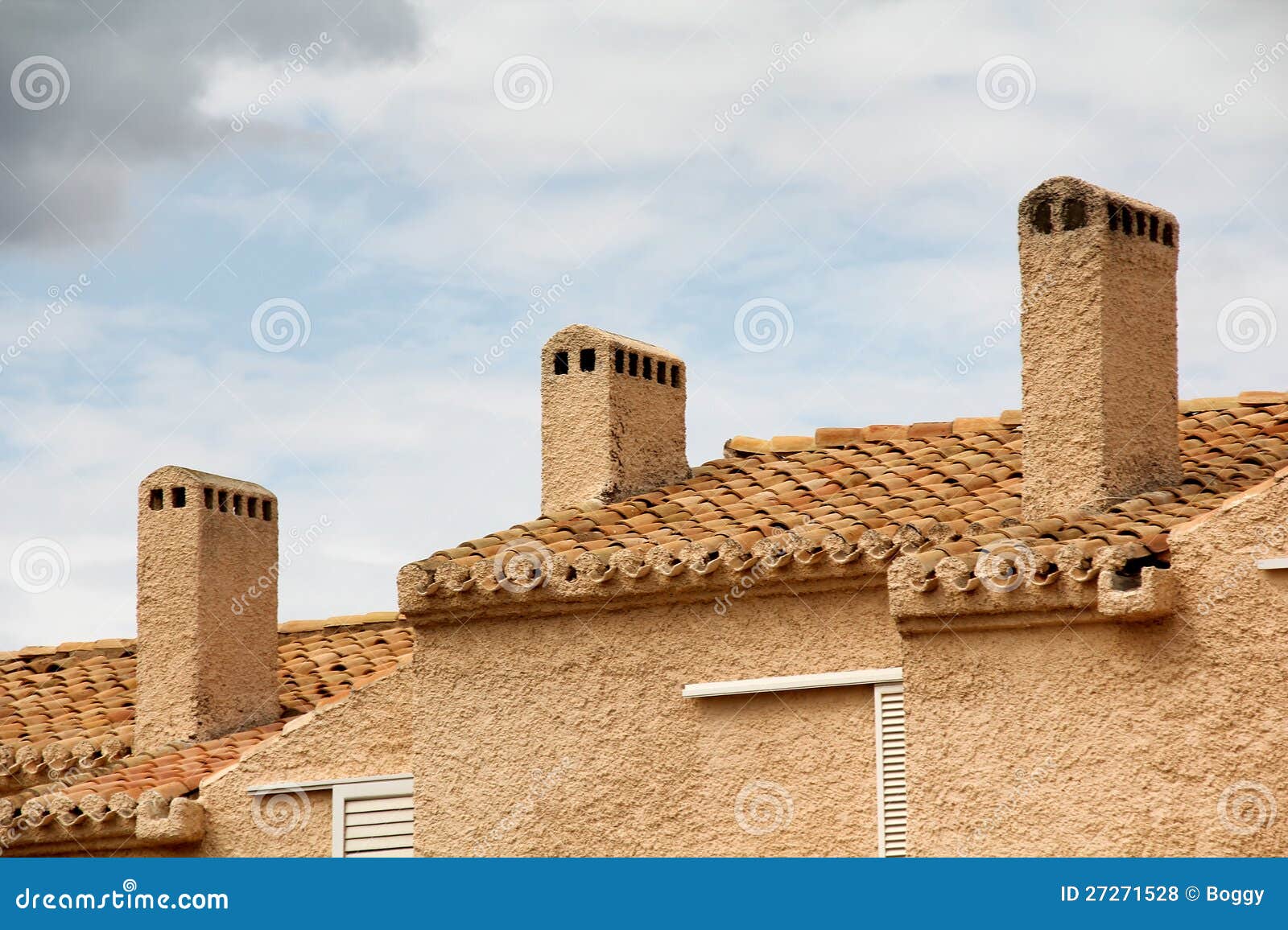 Spanish roofs stock photo. Image of home, town, spanish - 27271528