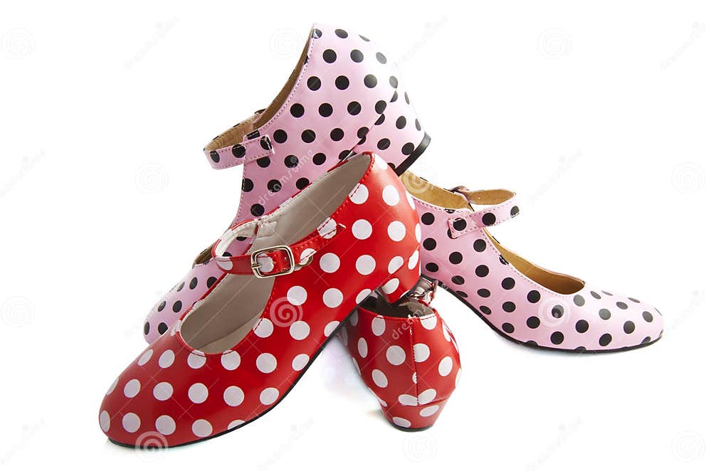 Spanish shoes stock photo. Image of shoes, spotted, life - 18271958