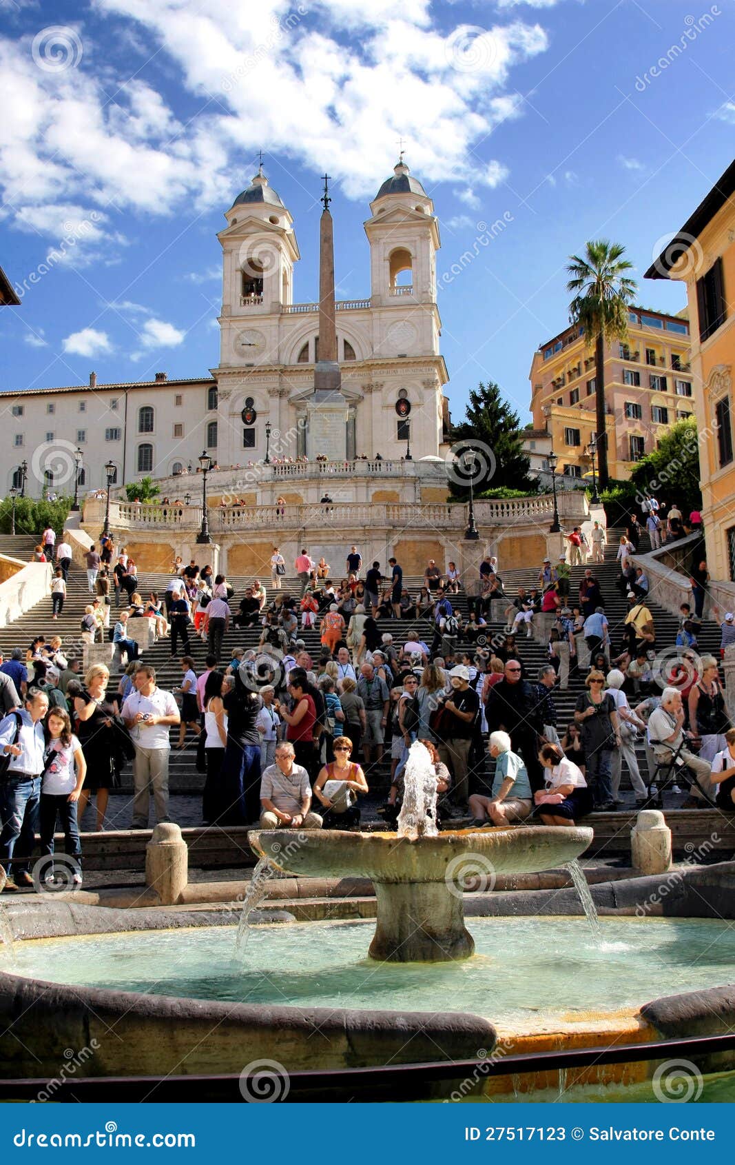 The Spanish square - Rome editorial stock photo. Image of empire - 27517123