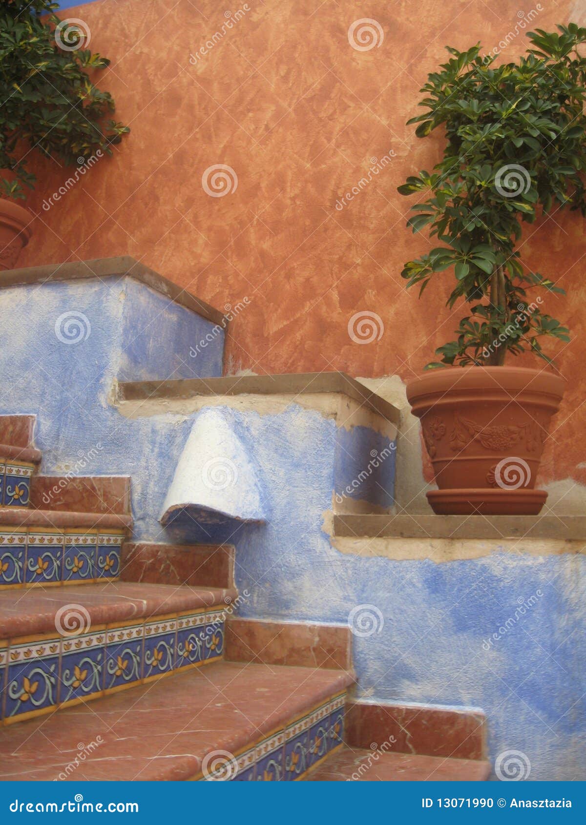 Spanish Style Home Stairs