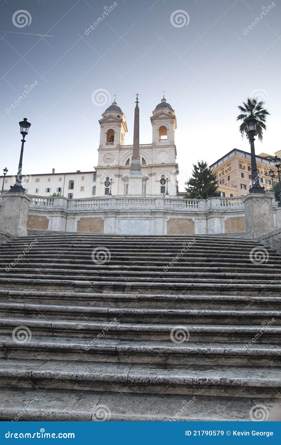 Spanish Steps stock image. Image of landmark, sightseeing - 21790579