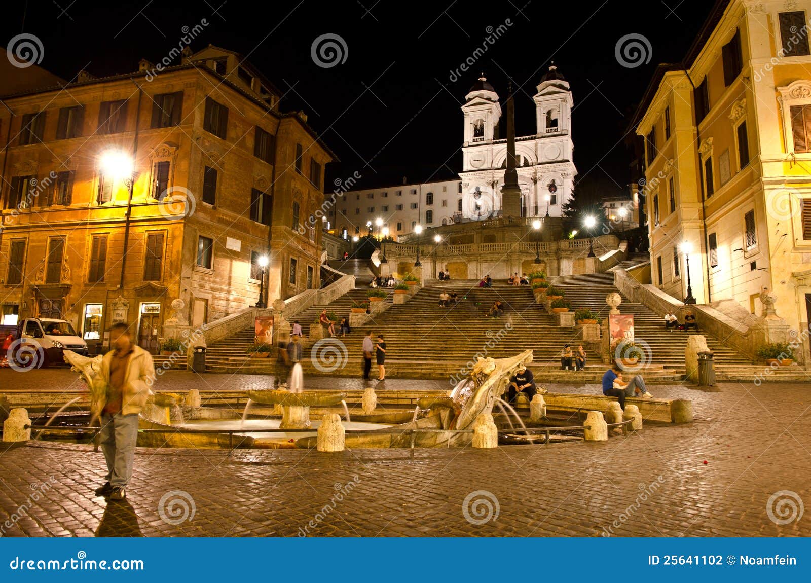 Spanish Steps, Rome editorial photography. Image of steps - 25641102