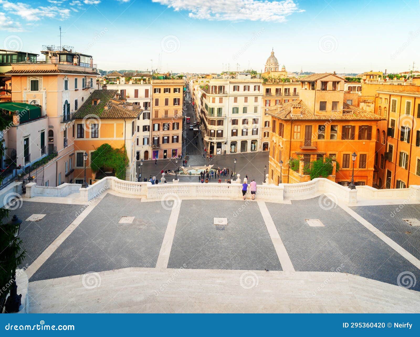 Spanish Steps, Rome, Italy stock photo. Image of urban - 295360420