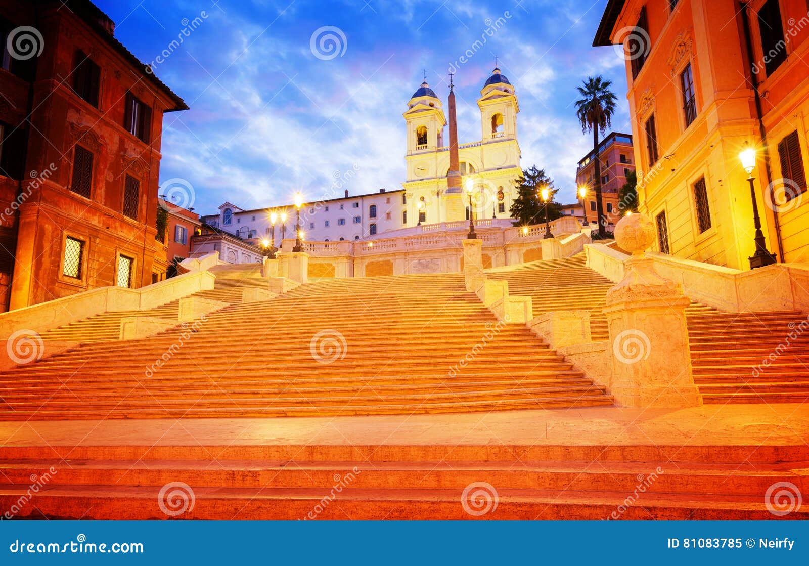 Spanish Steps, Rome, Italy stock image. Image of architecture - 81083785