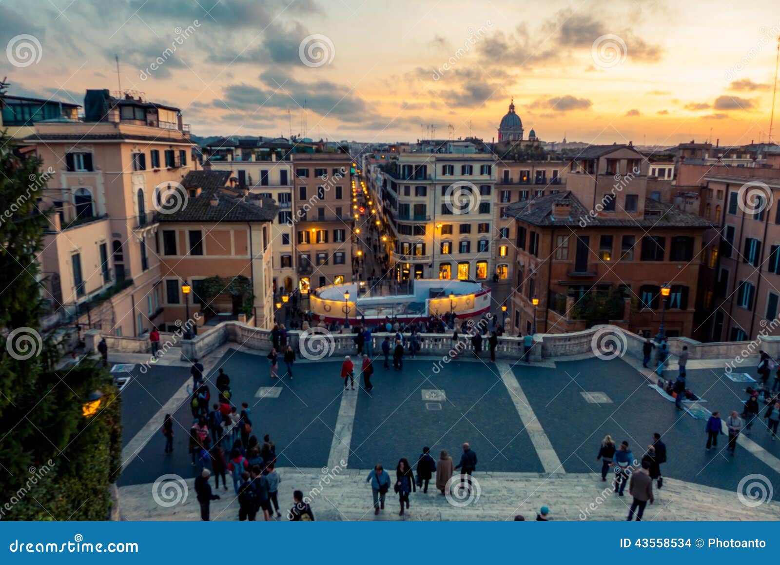 Spanish Steps in Rome, Italy Editorial Stock Image - Image of holiday ...