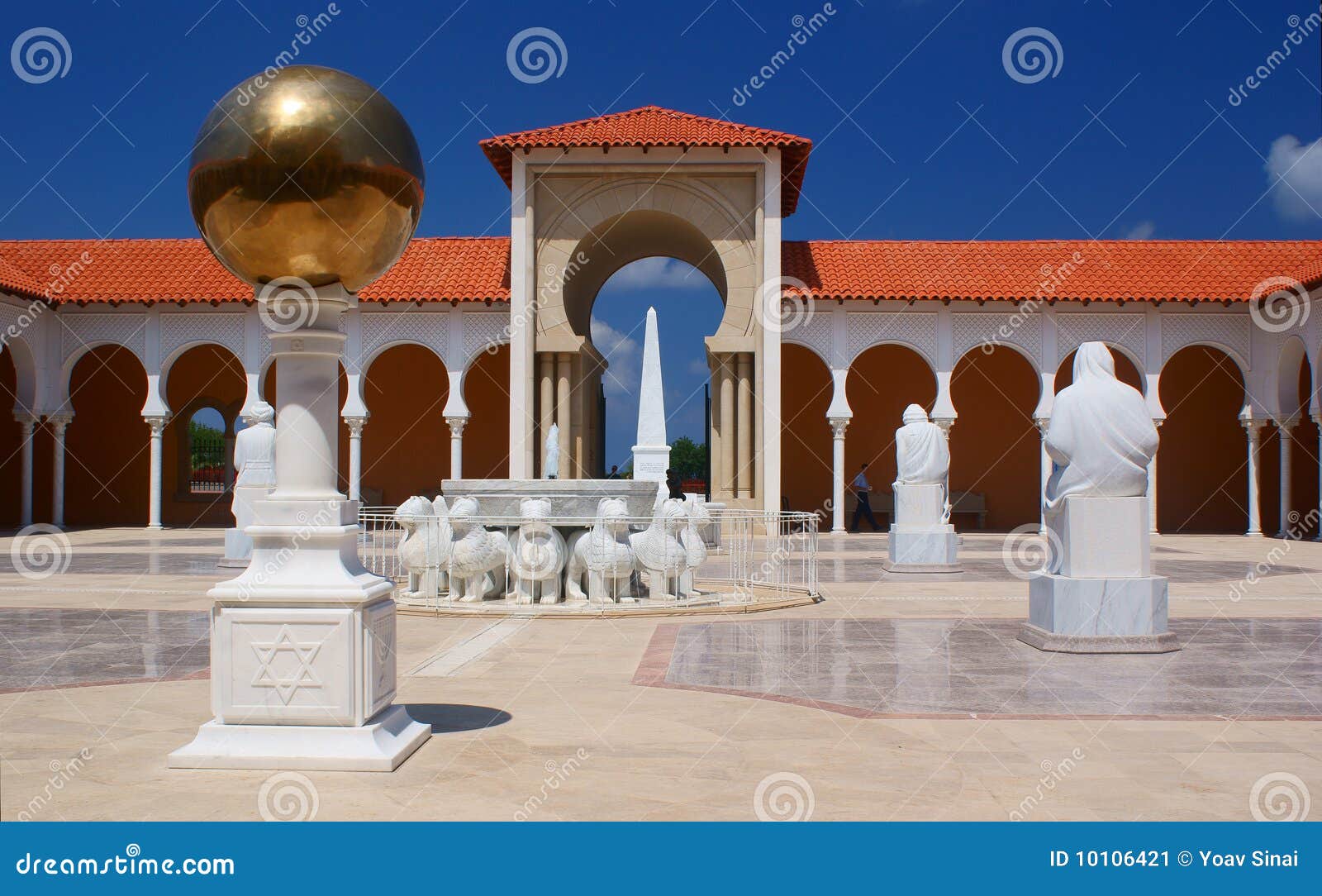 Spanish style architecture editorial photo. Image of caesarea - 10106421