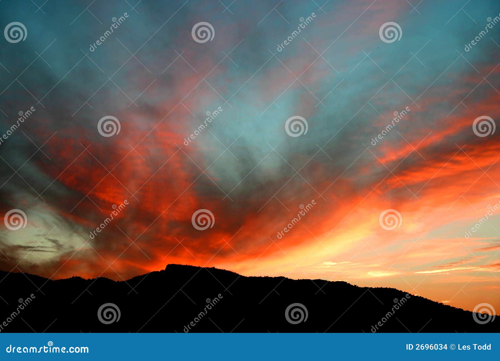 Spanish sunset stock photo. Image of evening, drama, sunset - 2696034