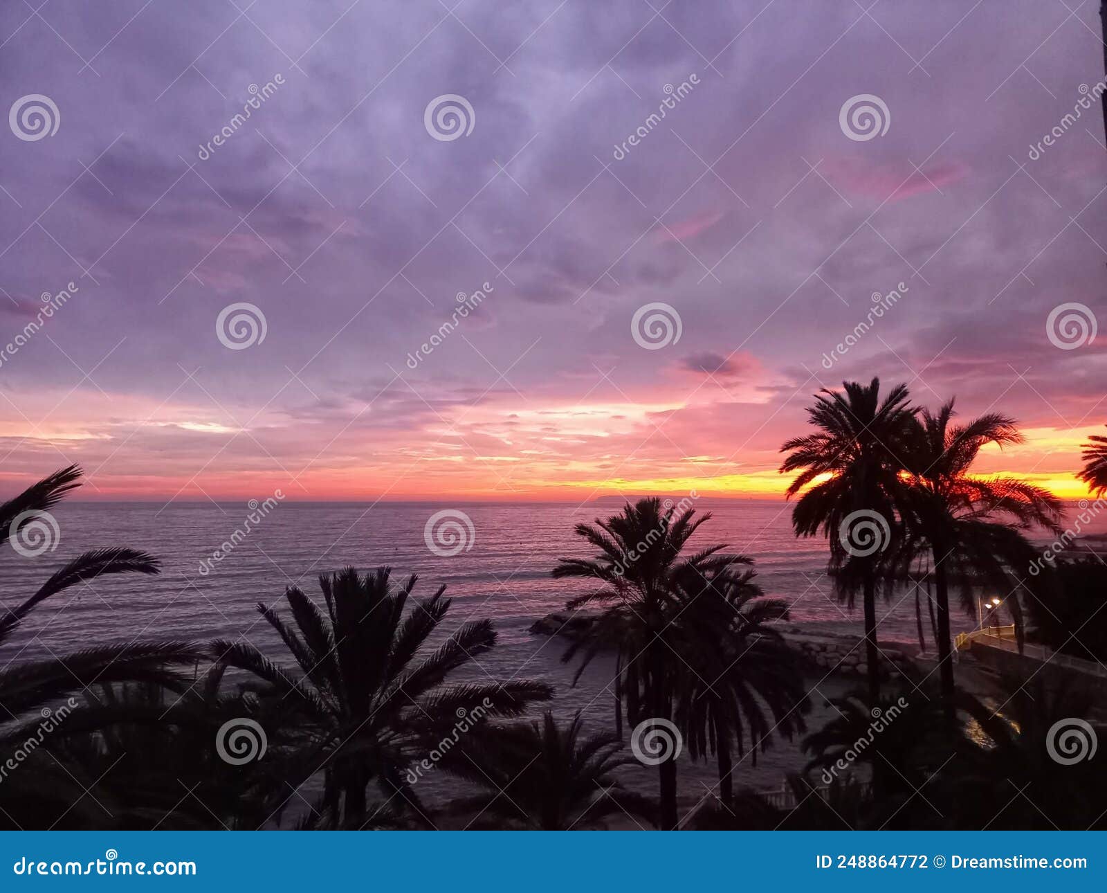 Spanish sunset stock photo. Image of sunset, spanish - 248864772