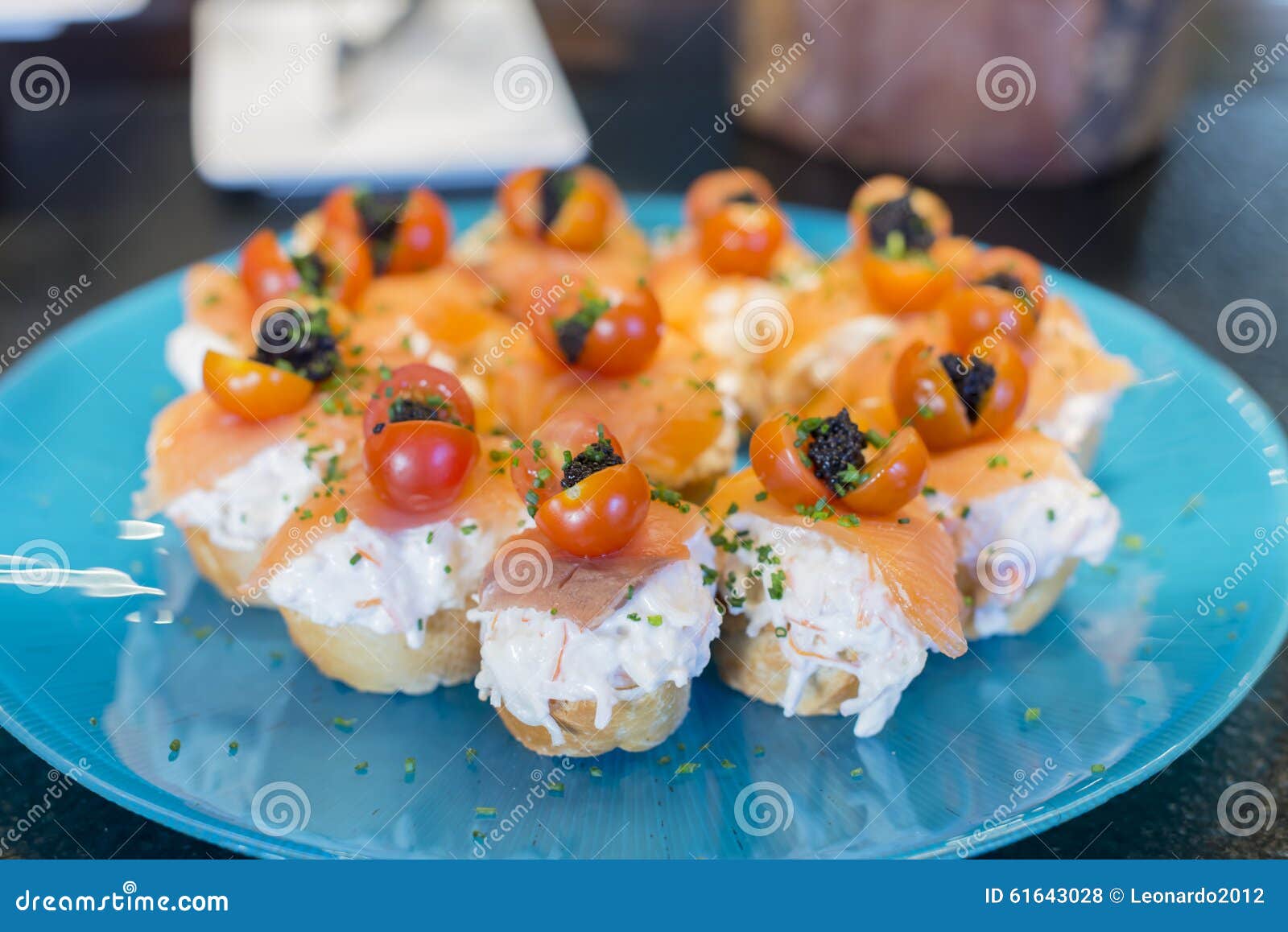 Spanish Tapas, Basque Cuisine, Pintxos Bilbao, Spain. Stock Photo ...