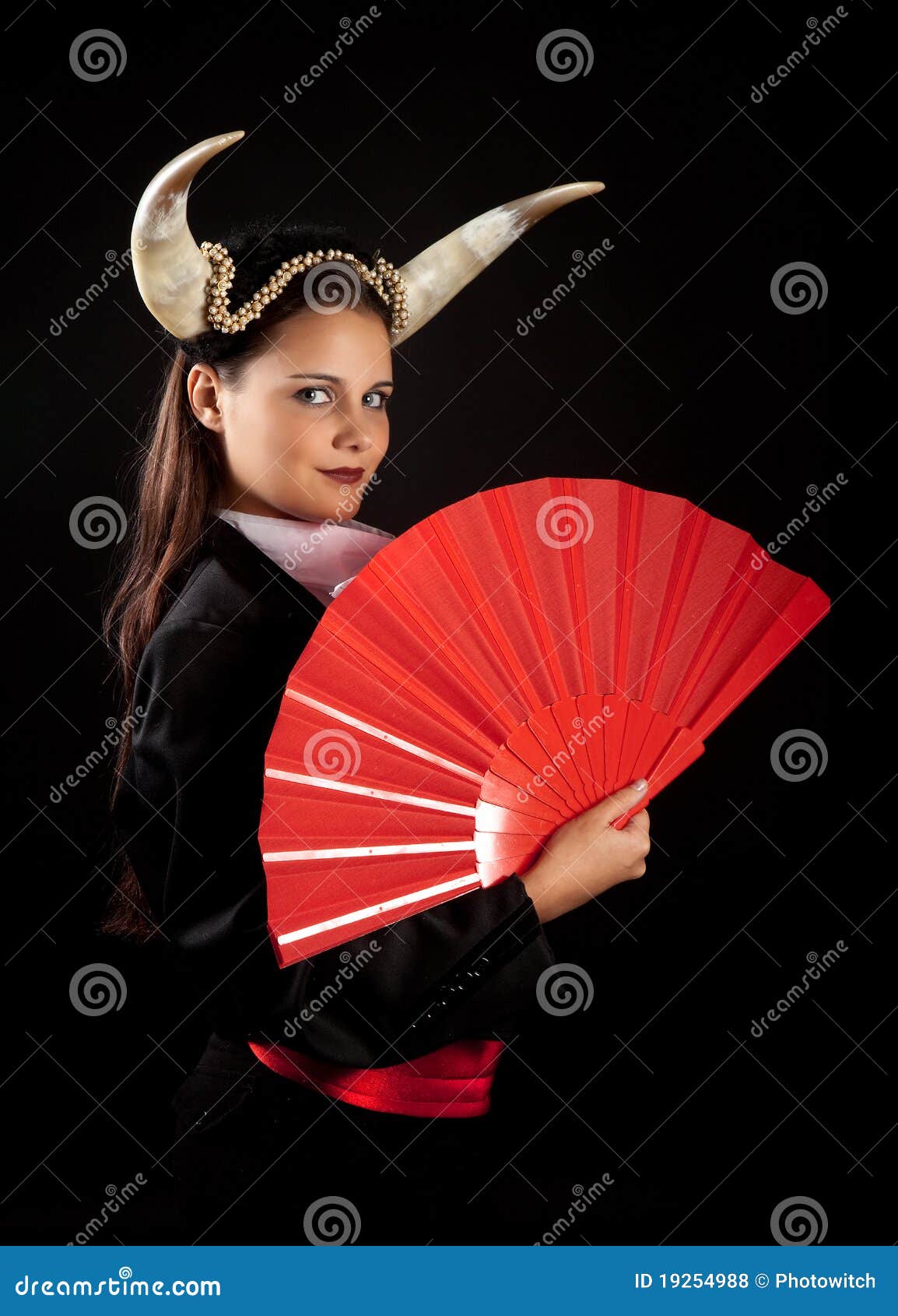 Spanish taurus girl stock photo. Image of person, horoscope - 19254988