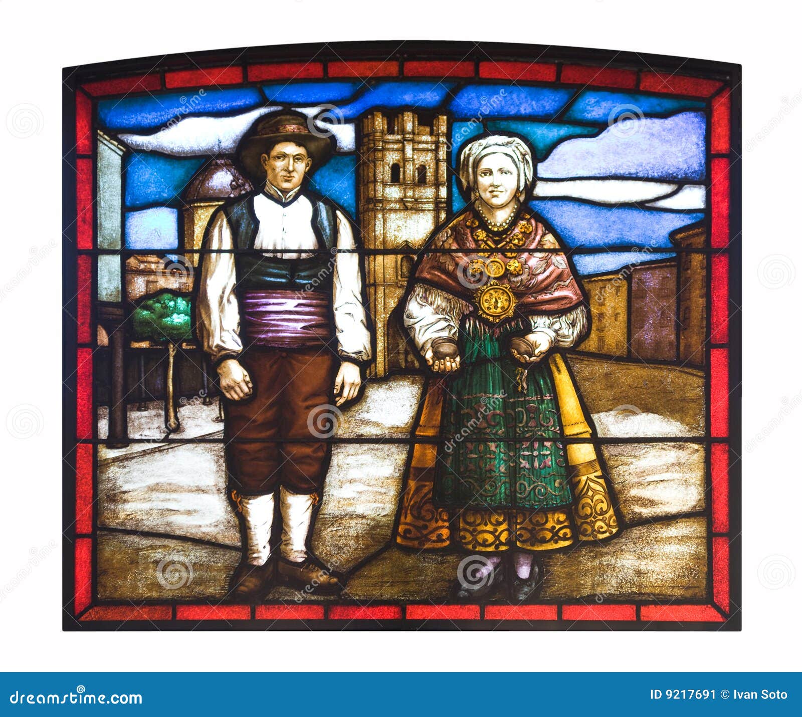 Spanish traditional scene stock image. Image of farmer - 9217691