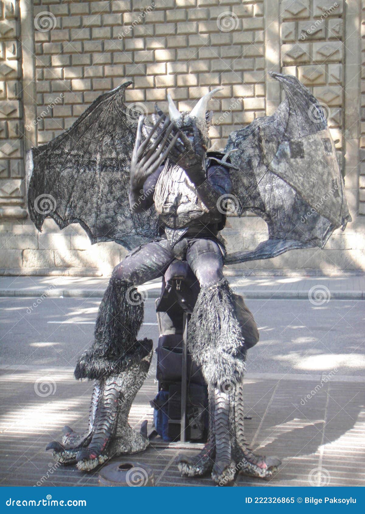 Spanish Travel - Street Batman Figure Stock Image - Image of figure ...