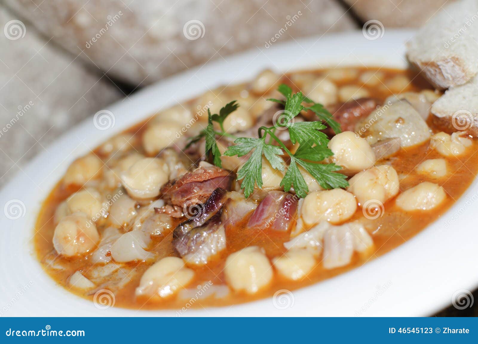 Spanish typical tripe stock image. Image of meal, tripe - 46545123