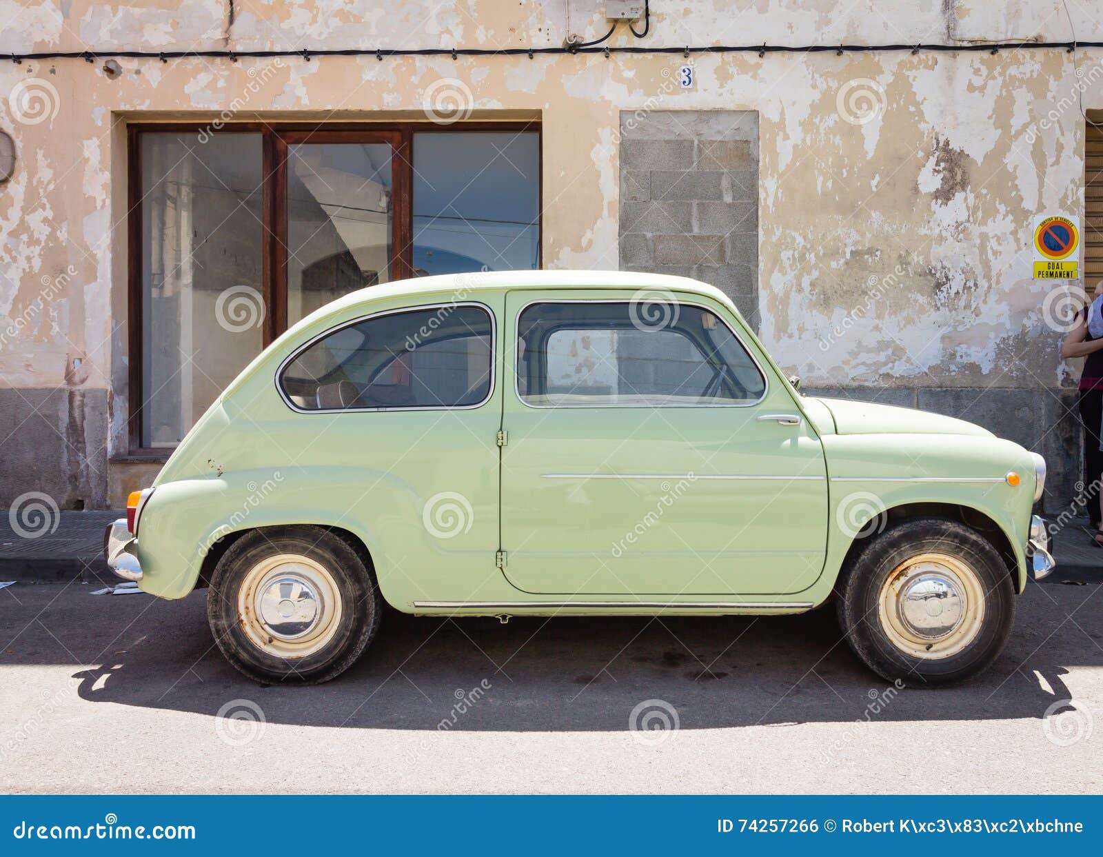 Spanish Vintage Car Stock Photo | CartoonDealer.com #74257266