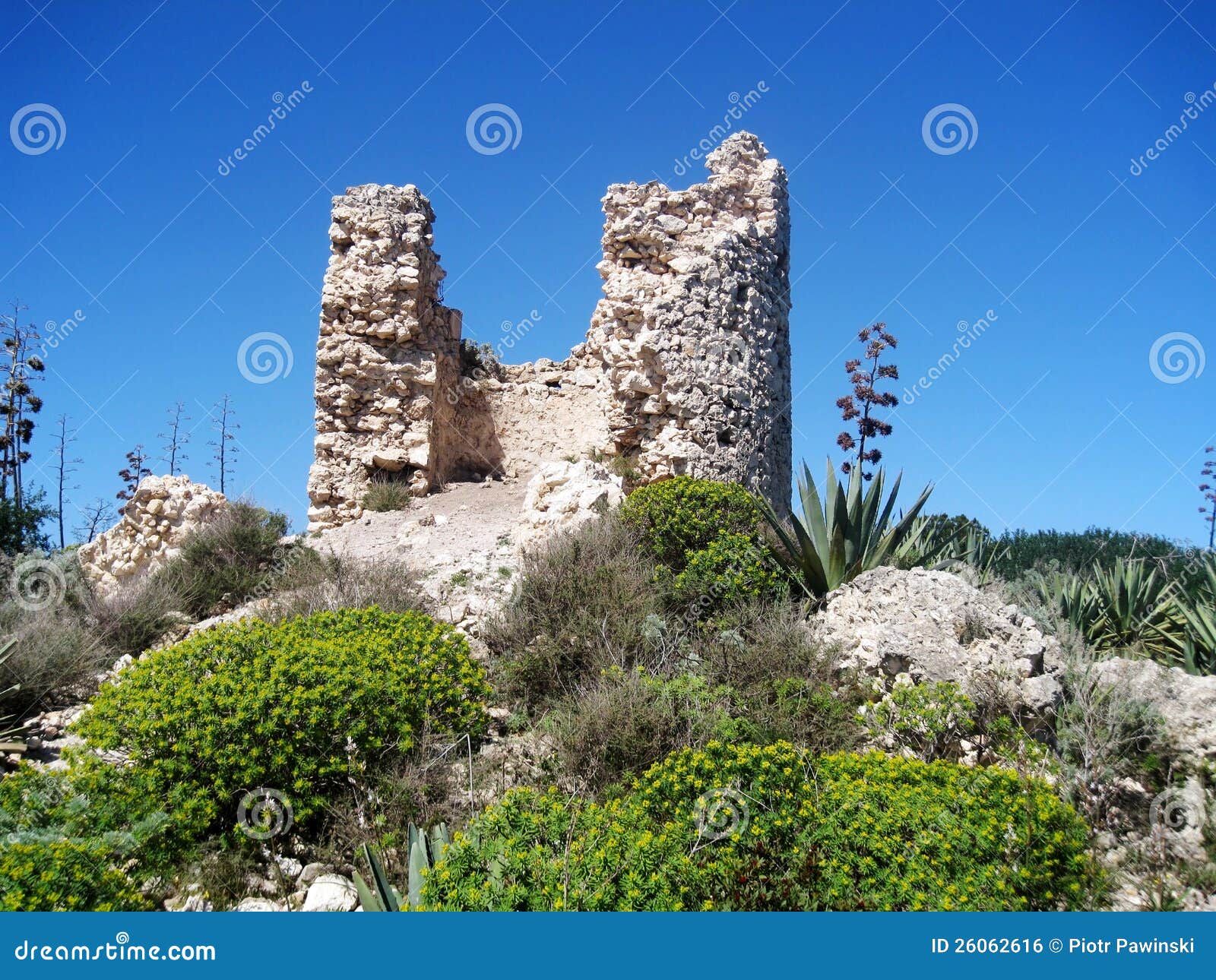Spanish watchtower stock photo. Image of porto, beautiful - 26062616