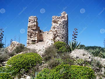 Spanish watchtower stock photo. Image of porto, beautiful - 26062616