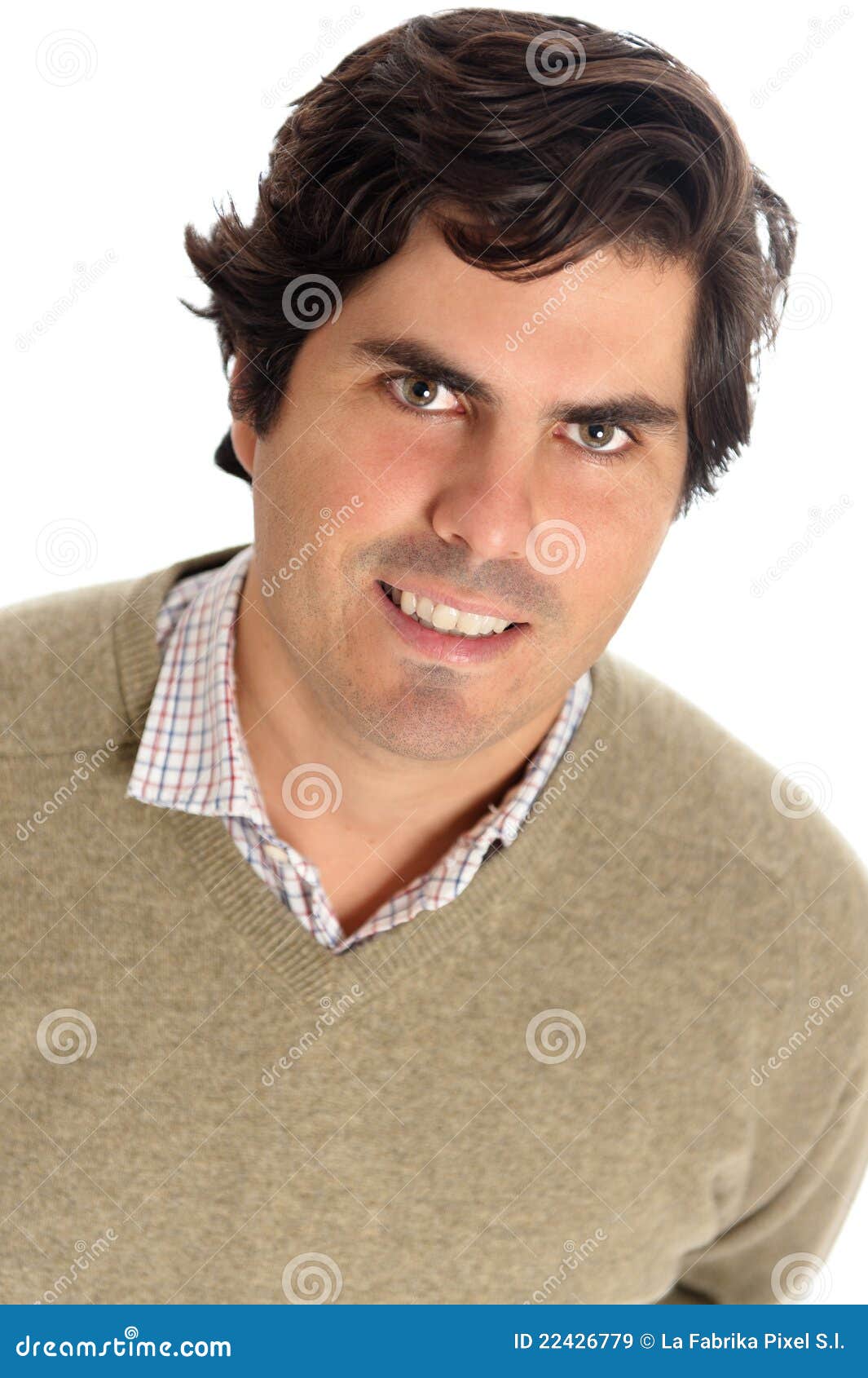 Spanish young man stock image. Image of classical, hair - 22426779