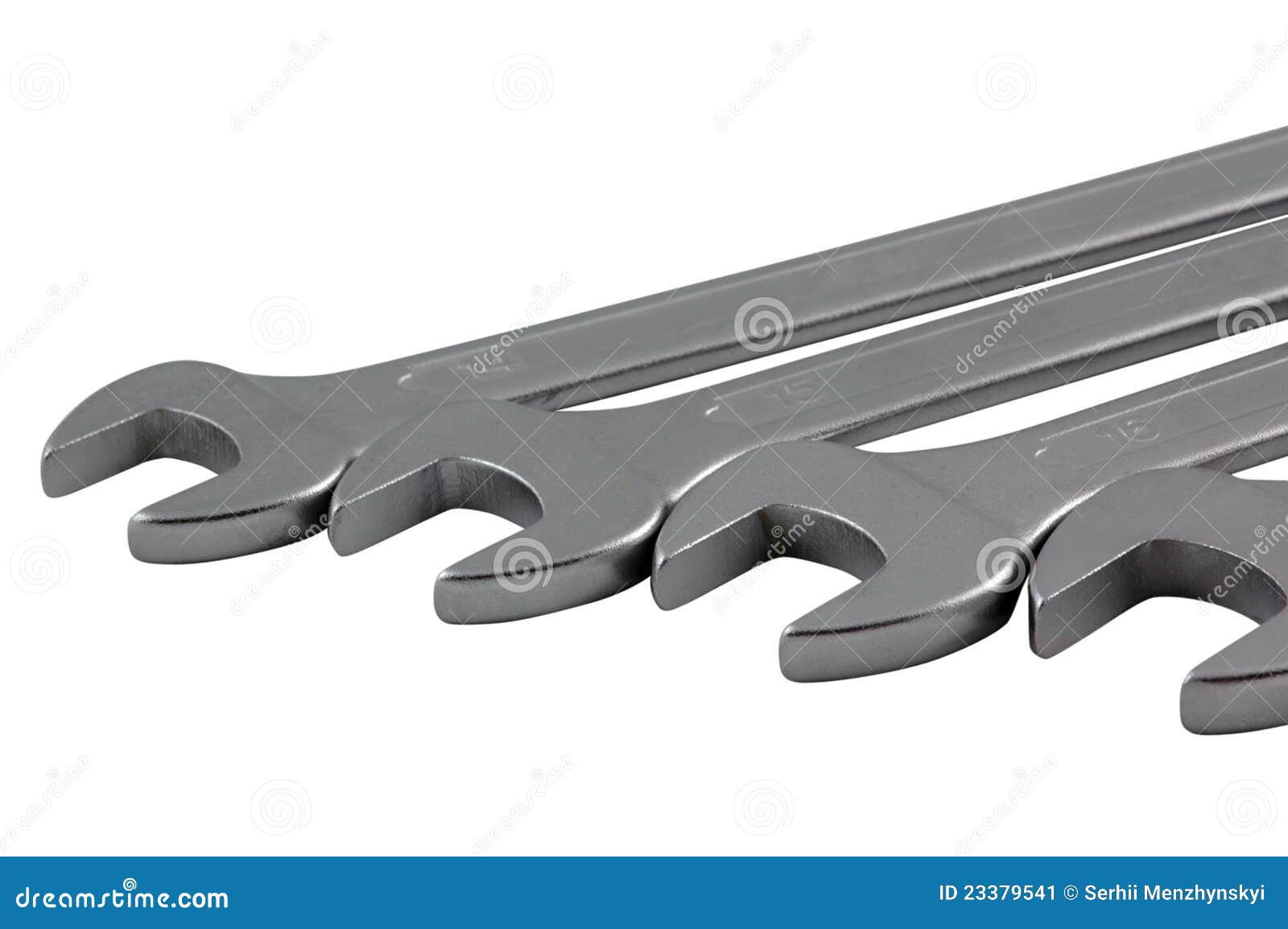 Spanne de diversa talla imagen de archivo. Imagen de tuerca - 23379541
