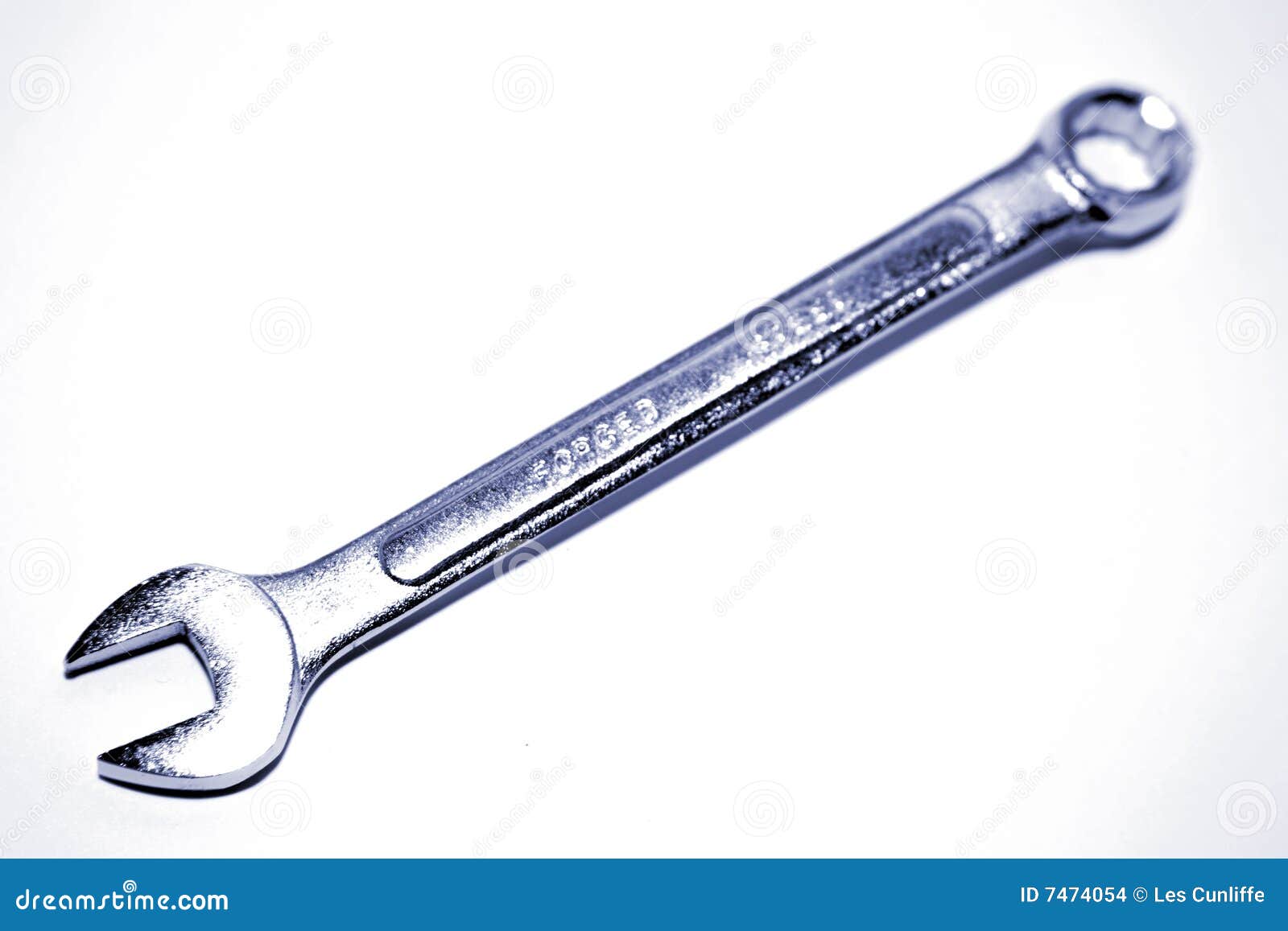 Spanner stock photo. Image of equipment, isolated, wrench - 7474054