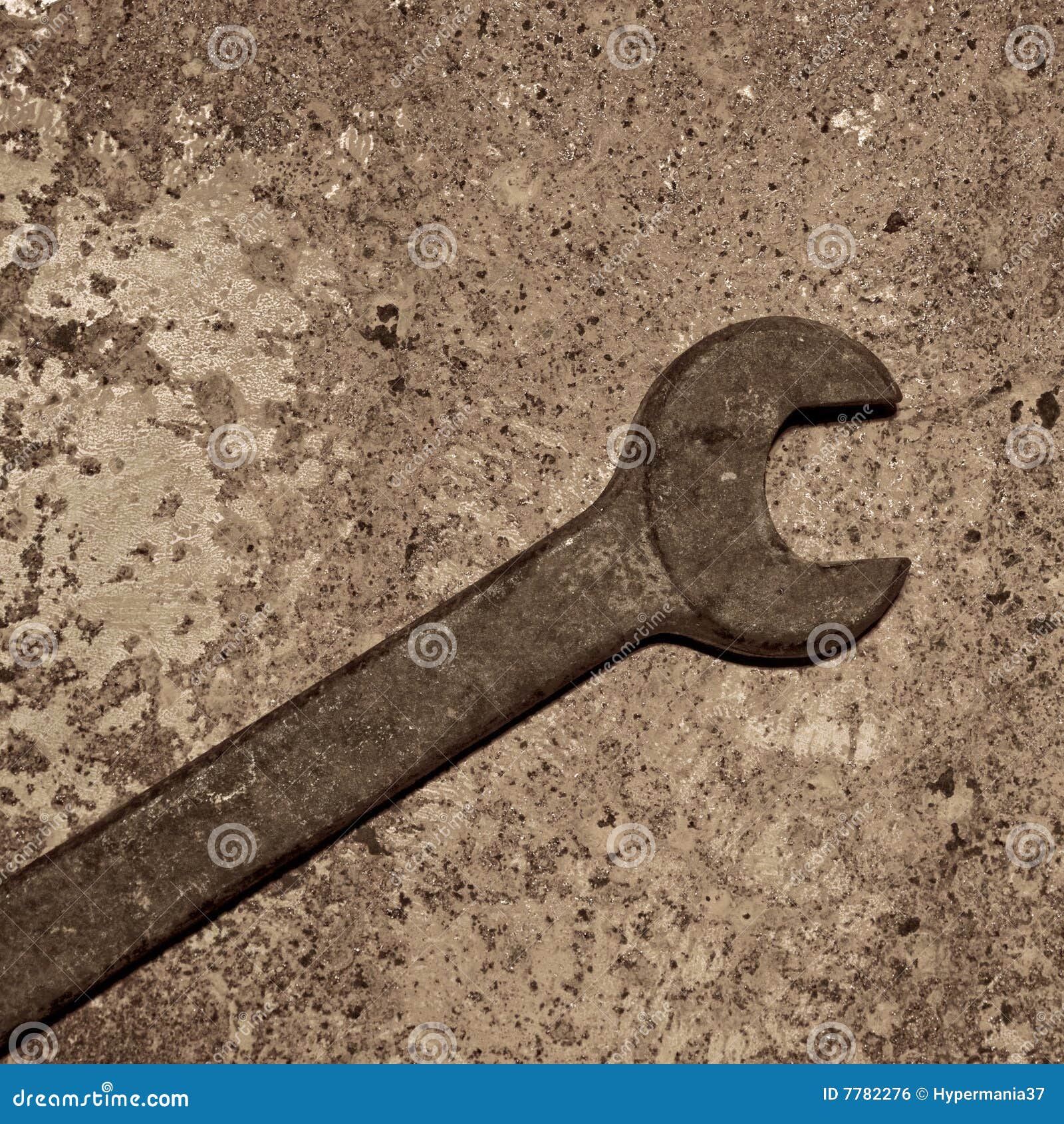 Spanner stock photo. Image of junk, corroded, industrial - 7782276